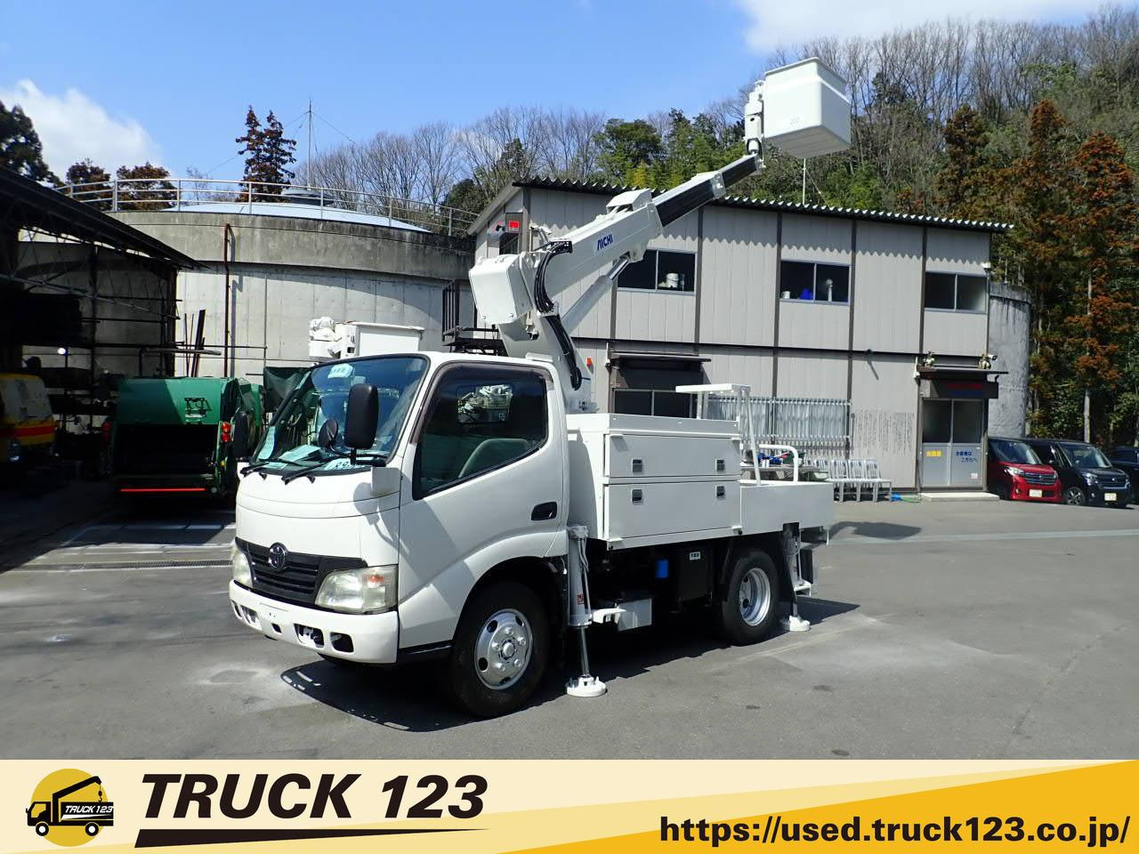 中古車 トヨタ トヨエース 高所作業車 H20 アイチSK10B 9.7m 検付 の中古車詳細 (144,576km, ホワイト, 大阪府, 247.5万円) | 中古車情報・中古車検索なら ...