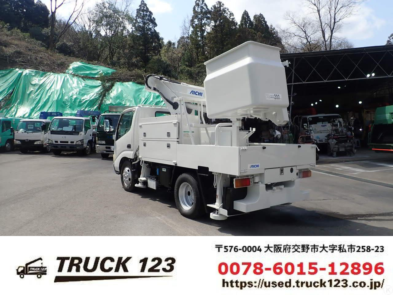 中古車 トヨタ トヨエース 高所作業車 H20 アイチSK10B 9.7m 検付 の中古車詳細 (144,575km, ホワイト, 大阪府, 272.8万円) | 中古車情報・中古車検索なら ...