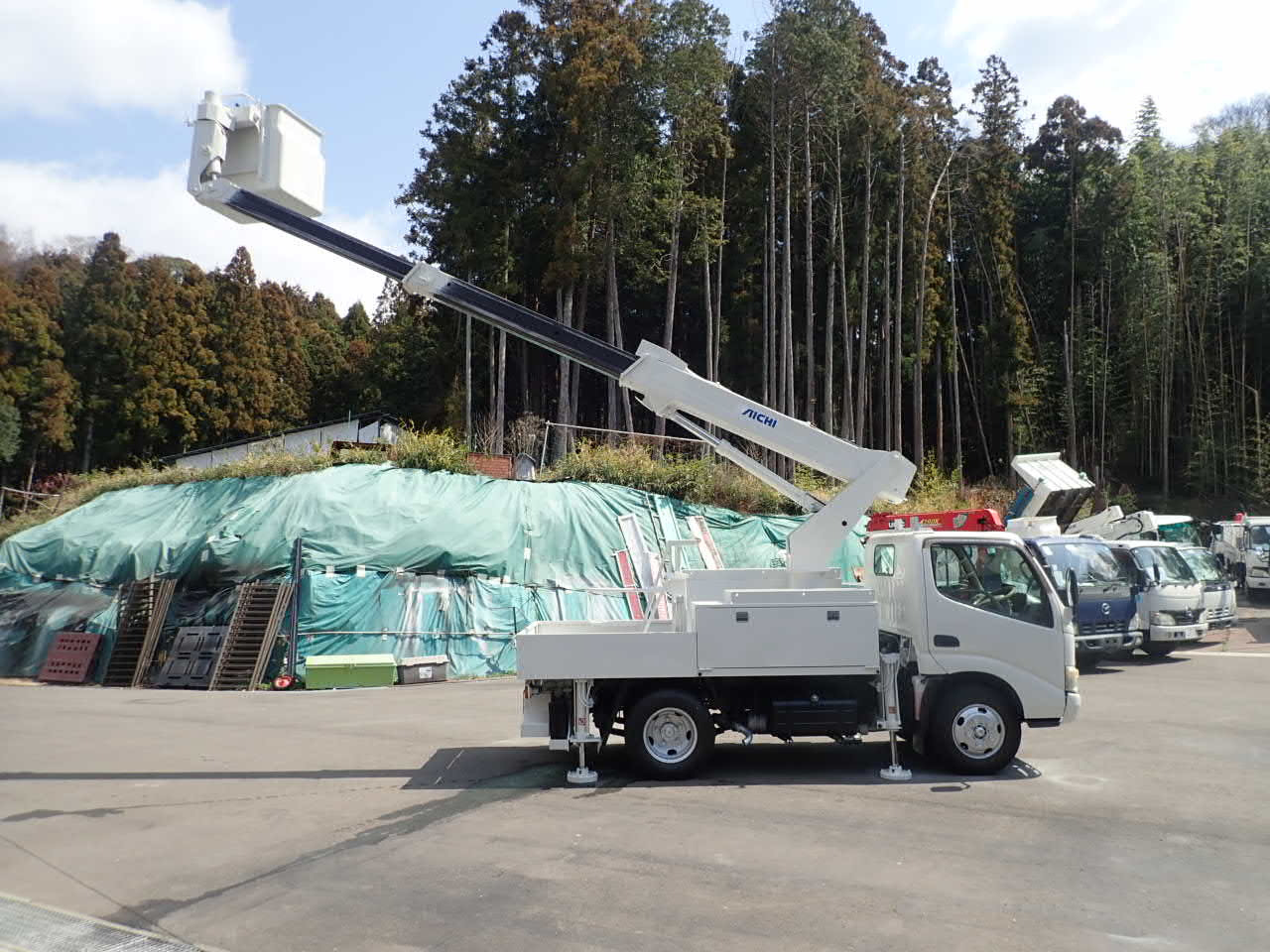 中古車 トヨタ トヨエース 高所作業車 H20 アイチSK10B 9.7m 検付 の中古車詳細 (144,575km, ホワイト, 大阪府, 272.8万円) | 中古車情報・中古車検索なら ...