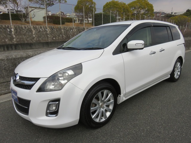 中古車 マツダ MPV 2.3 23S Lパッケージ ナビTV本革セーフティーPKG両側パワスラ の中古車詳細 (90,000km, パール ...