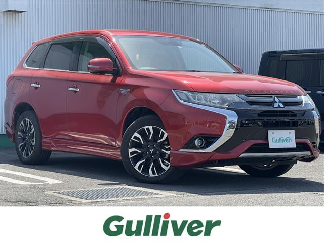 中古車 三菱 アウトランダーPHEV 2.4 G プレミアムパッケージ 4WD 4WD 本革シート の中古車詳細 (69,000km, レッドメタリック, 徳島県, 129.6万円) | 中古 ...