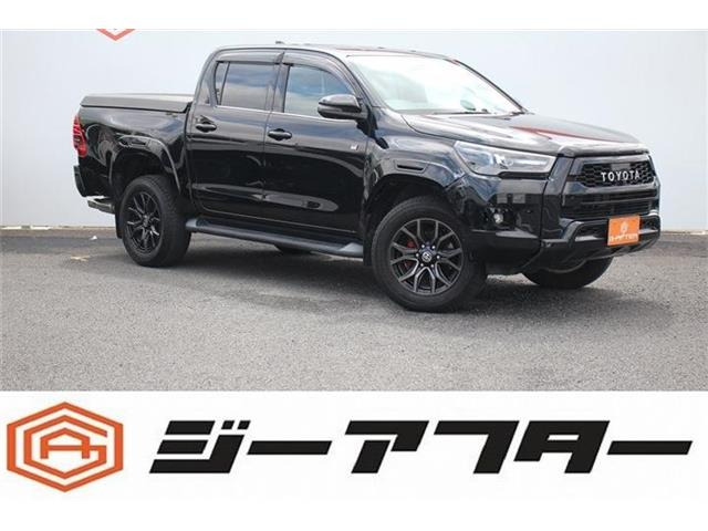 トヨタ ハイラックス 2.4 Z GRスポーツ ディーゼル 4WD GRトノカバーTOYOTAデカール4本出マフラ の中古車詳細 (25,000km, アティチュードブラックマイカ, 埼玉県 ...